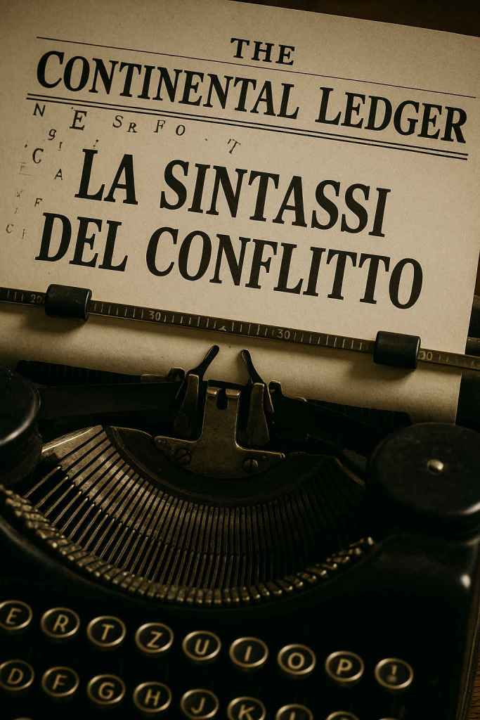 La sintassi del conflitto … come le parole decidono chi è il colpevole ...