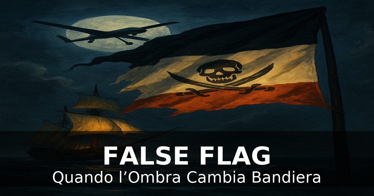 False Flag. Quando l’Ombra Cambia Bandiera – DECIMO UOMO